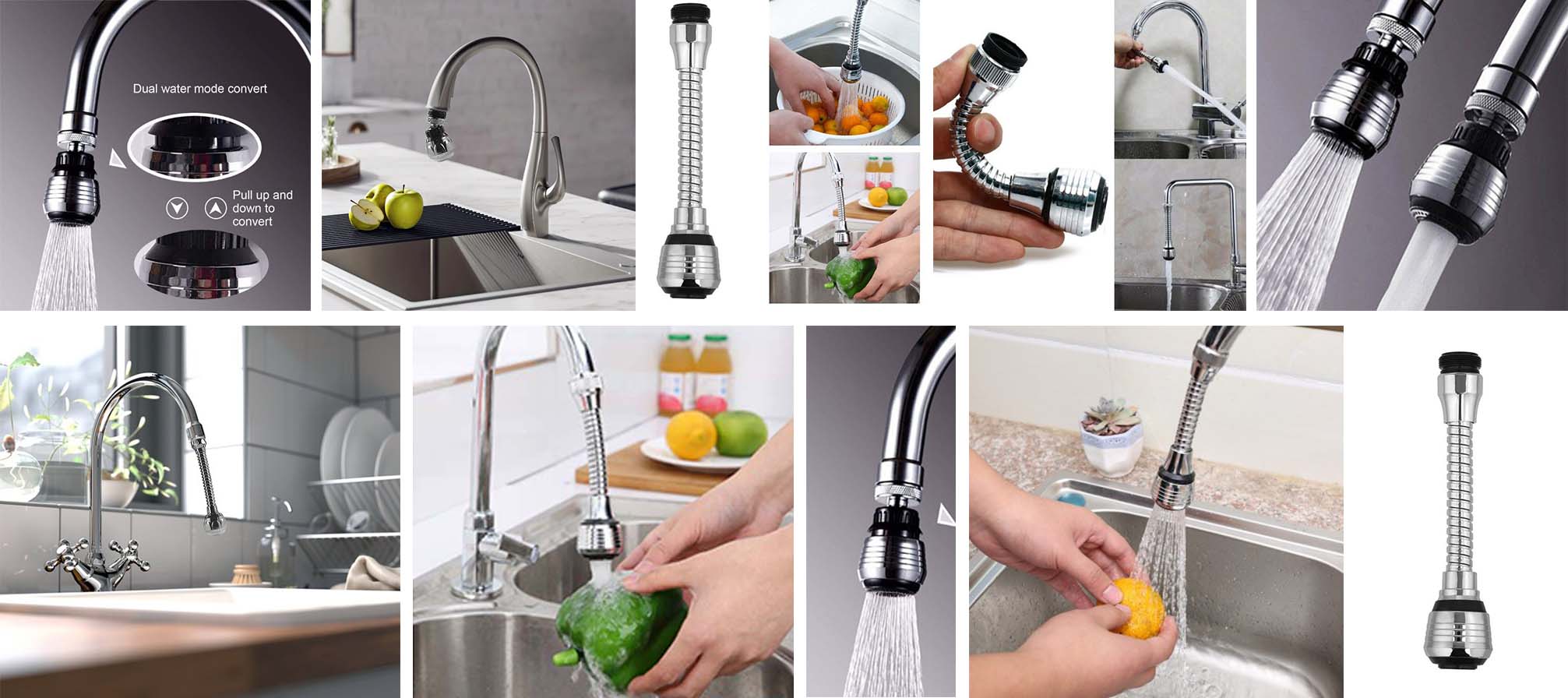 Nastavki za pipo WasserFix - Pomagajo prihraniti vodo in energijo